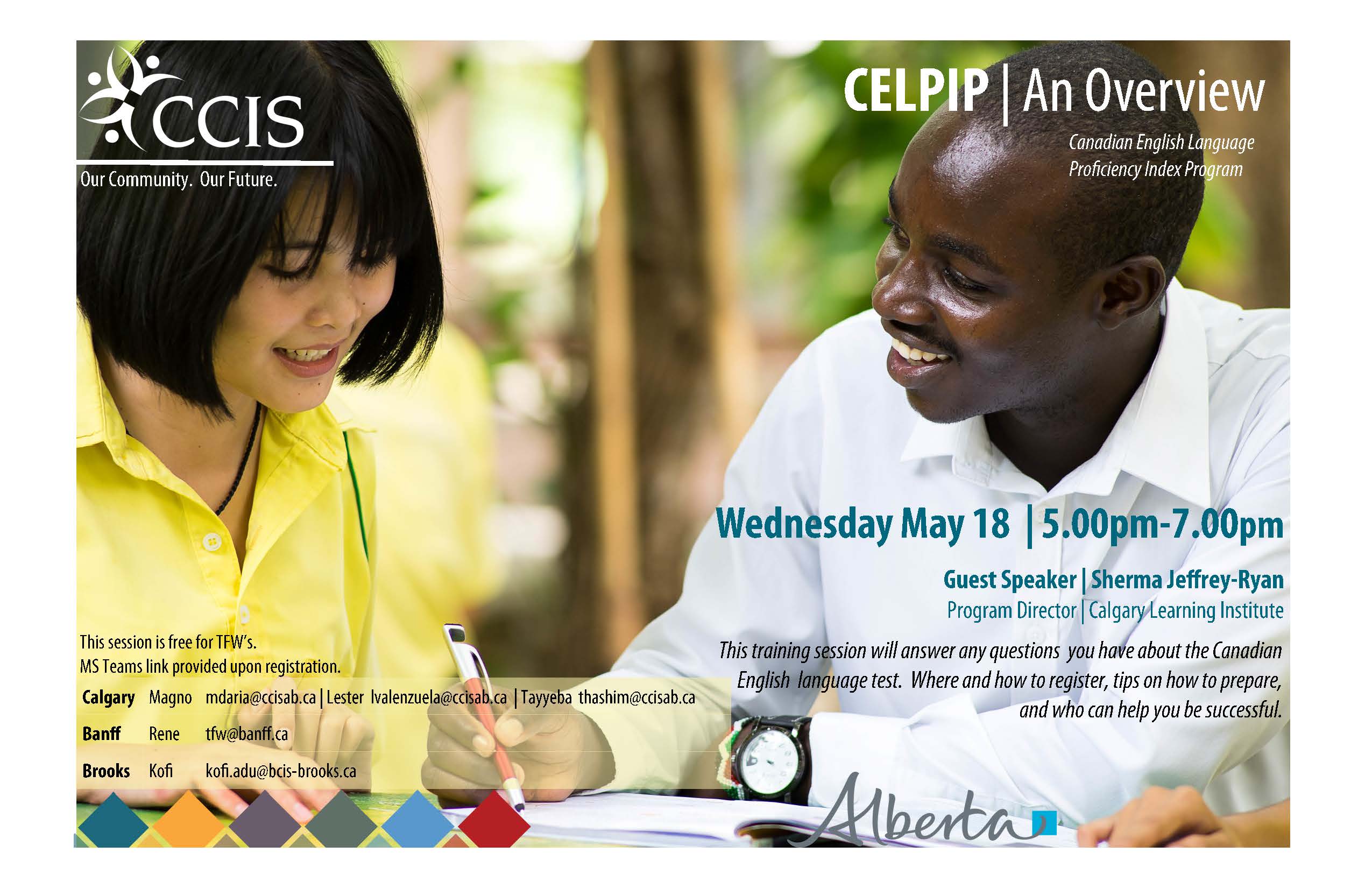 TFW Hub - CELPIP: An Overview -Alberta - Events