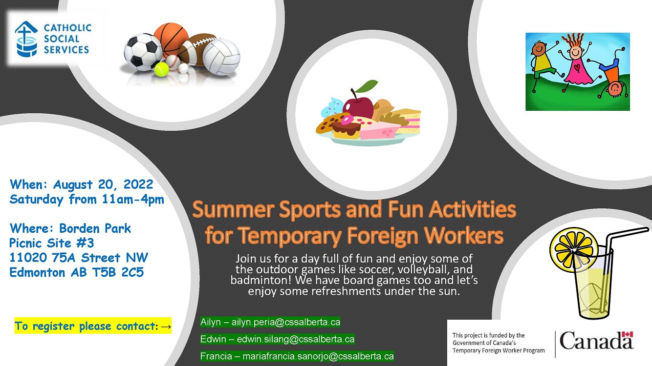 TFW Hub - TFW Summer Sports and Fun Activities-Alberta - Events