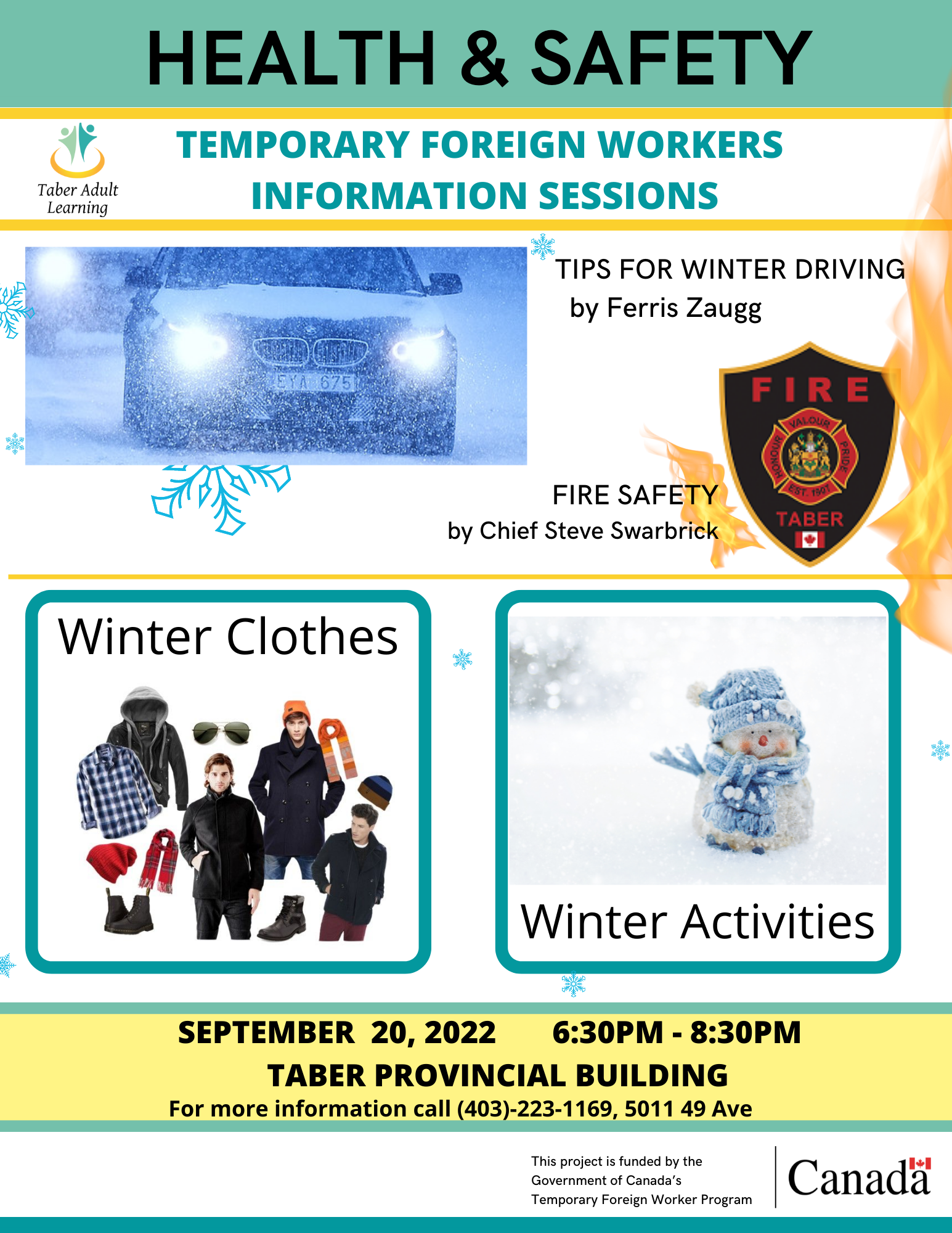 TFW Hub - Health and Safety-Alberta - Events